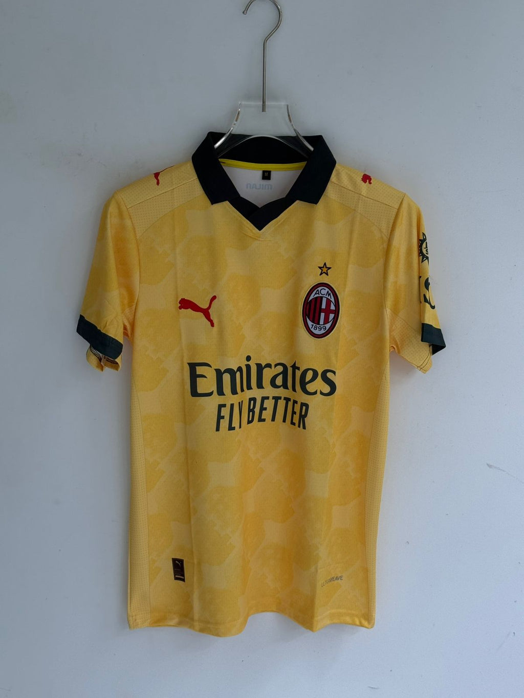 RAFA LEAO AC MILAN 25/26 THIRD KIT POLO EMBROIDERY – Gully Sports India